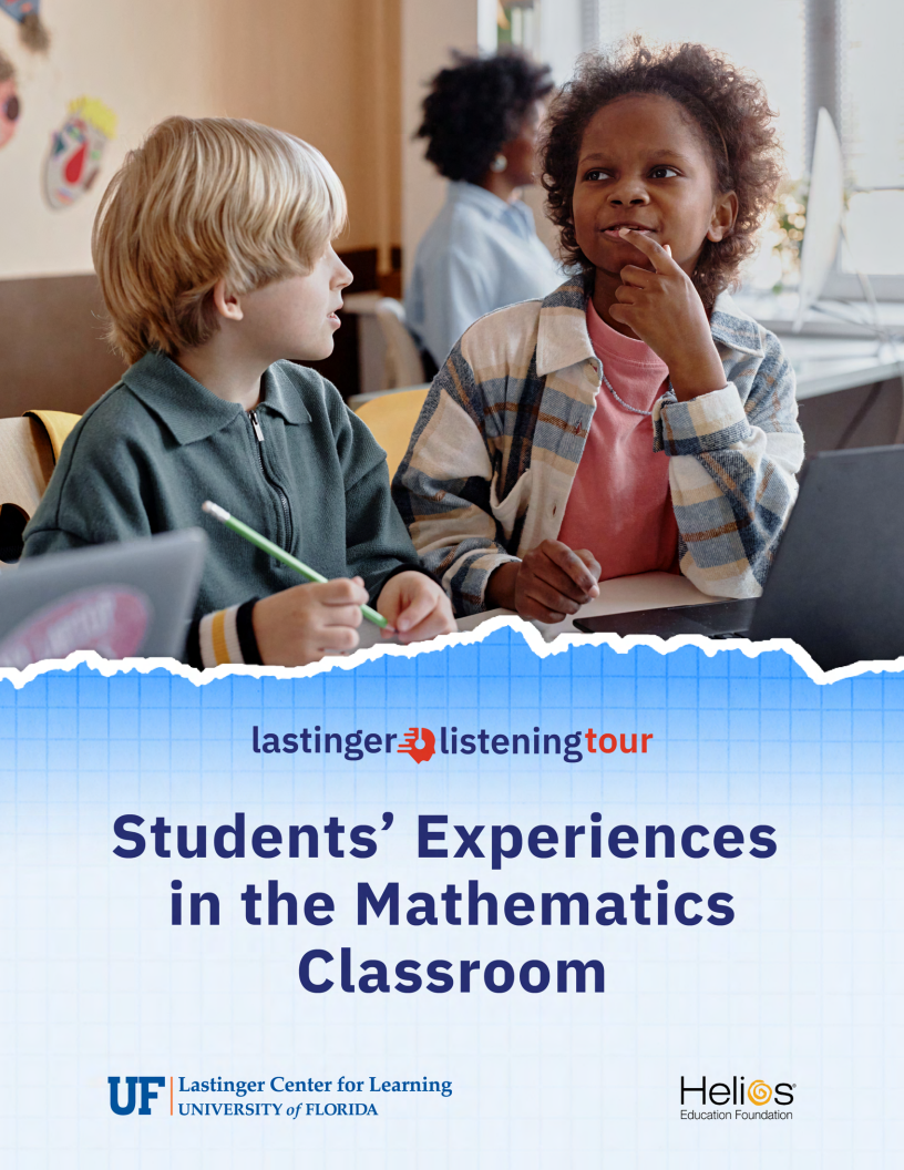 2023 Math Listening Tour - UF Lastinger Center for Learning